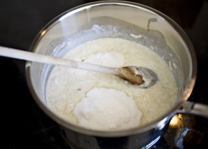 Vanilla Raspberry Rice Pudding | Baked Bree