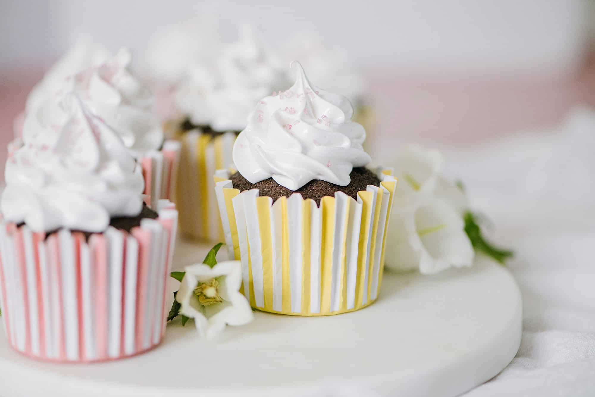 Italian Meringue Boiled Icing (7 Minute Frosting) | Baked Bree