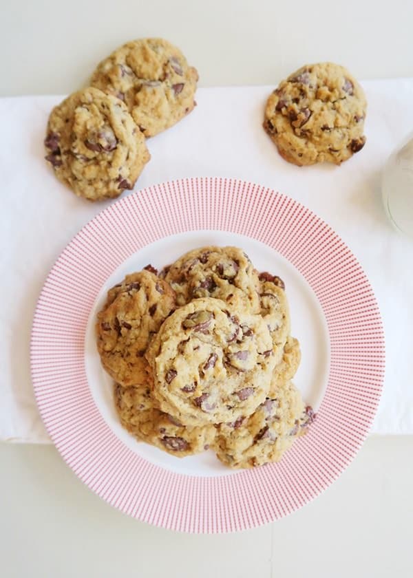 Soft Whole Wheat Caramel Chip Cookies | Baked Bree