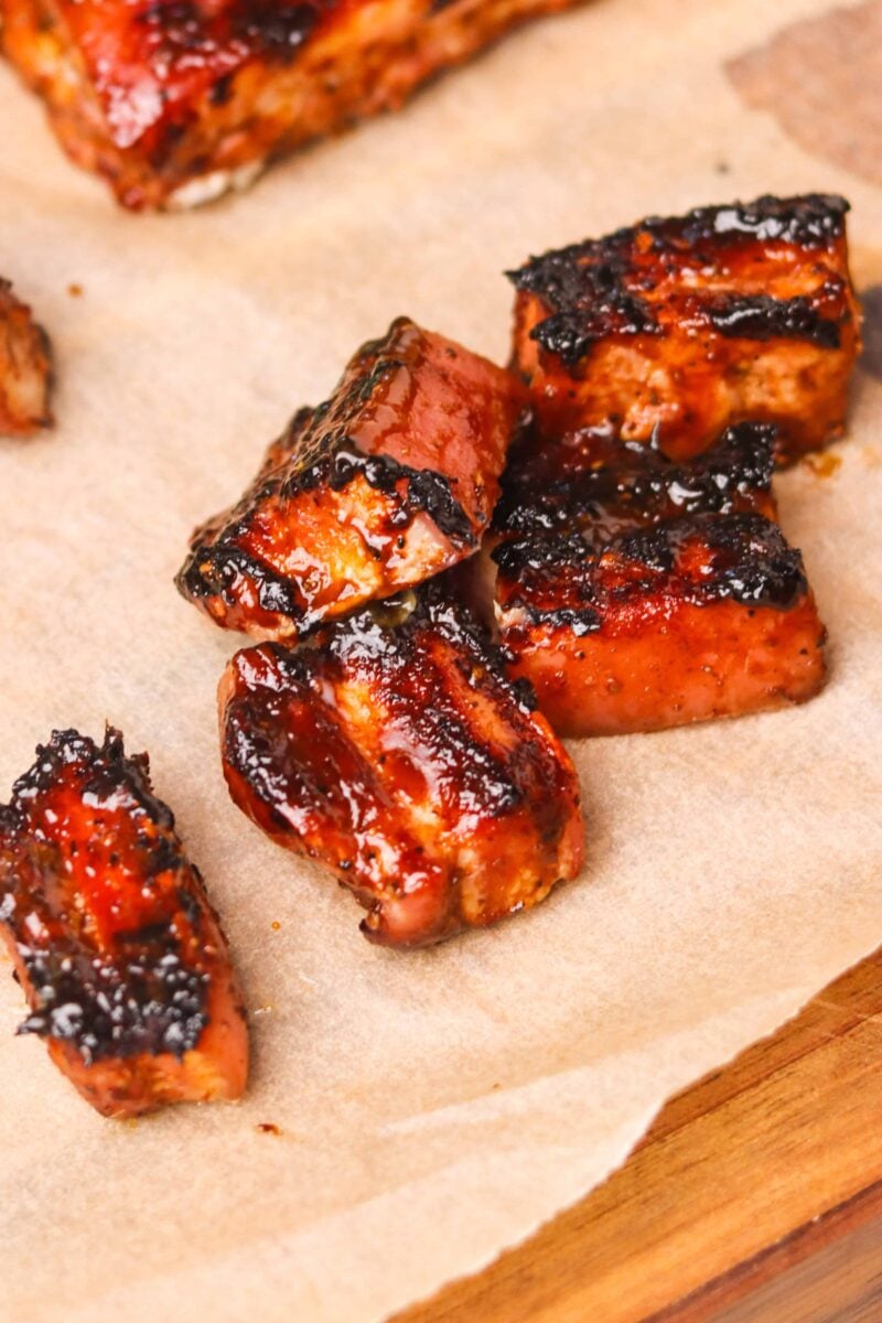 Juicy Boneless Pork Ribs | Baked Bree