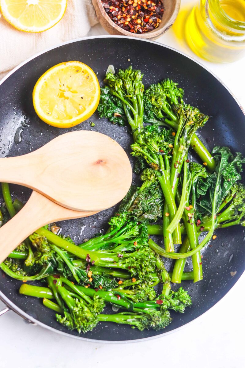 Best Broccoli Rabe Recipe | Baked Bree
