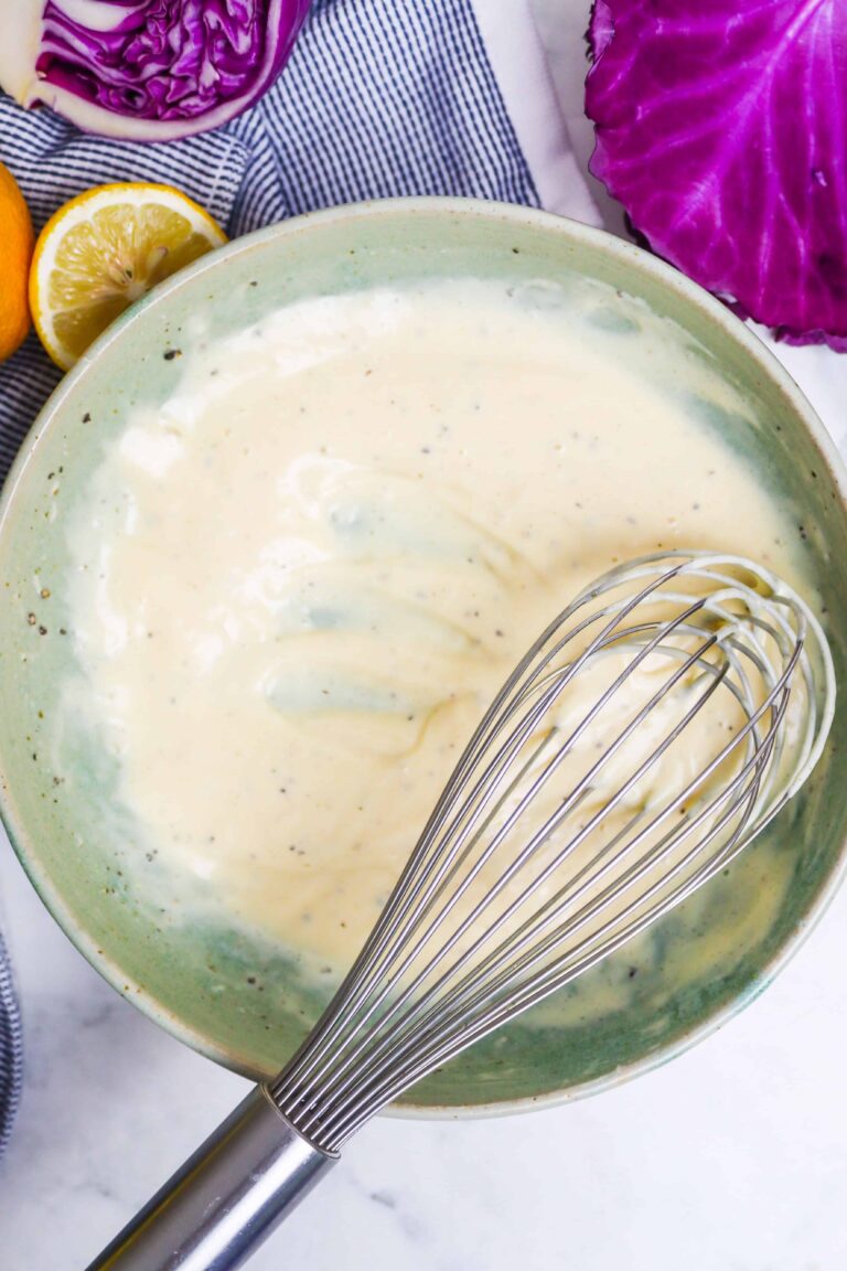 The Perfect Coleslaw Dressing | Baked Bree