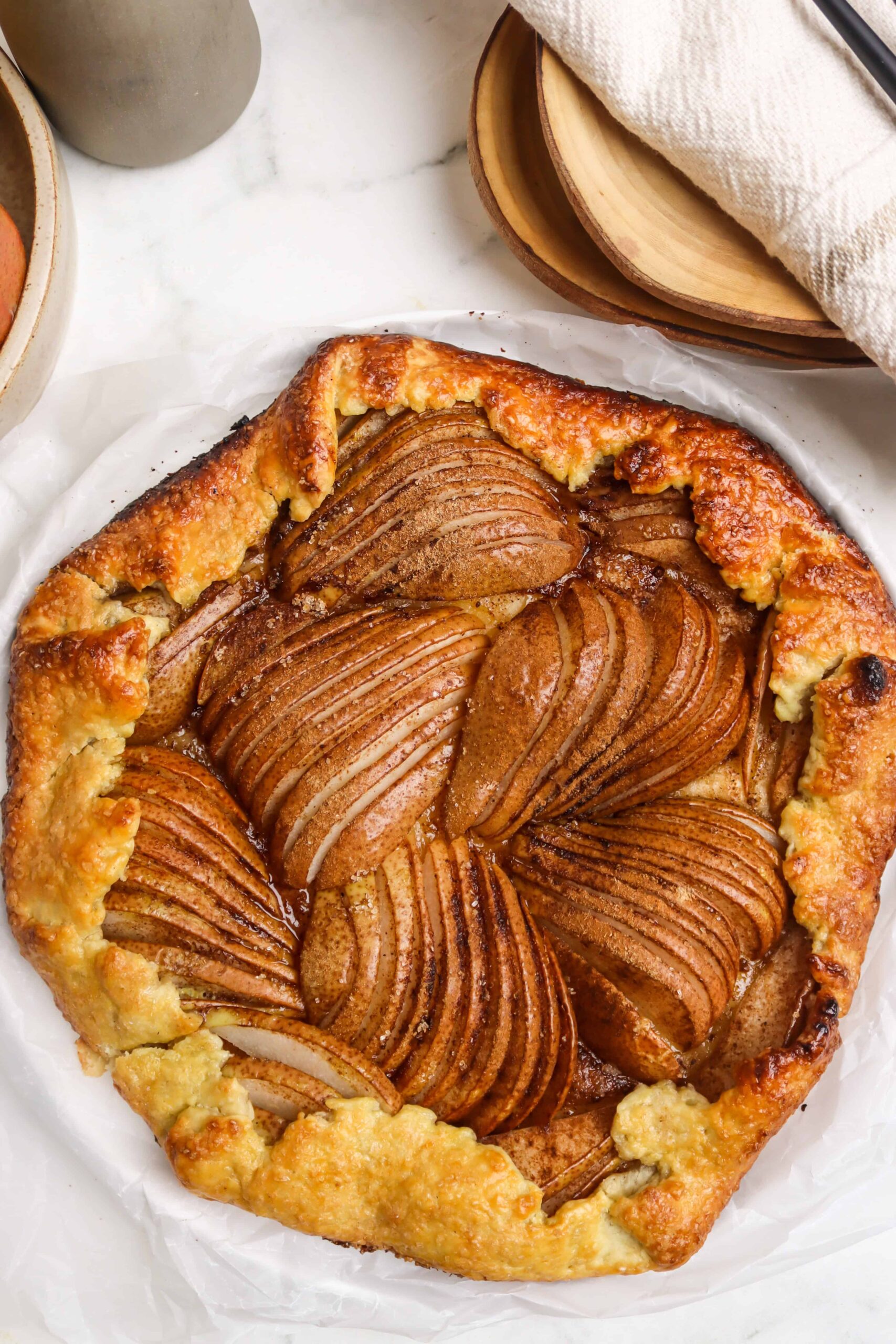 Easy Fruit Galette | Baked Bree