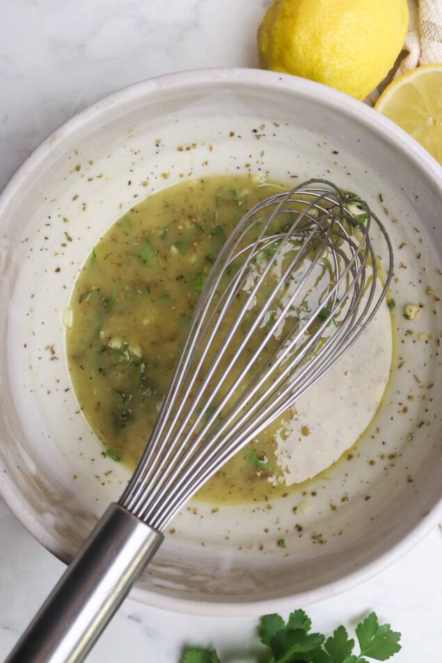 Homemade Italian Dressing Recipe | Baked Bree
