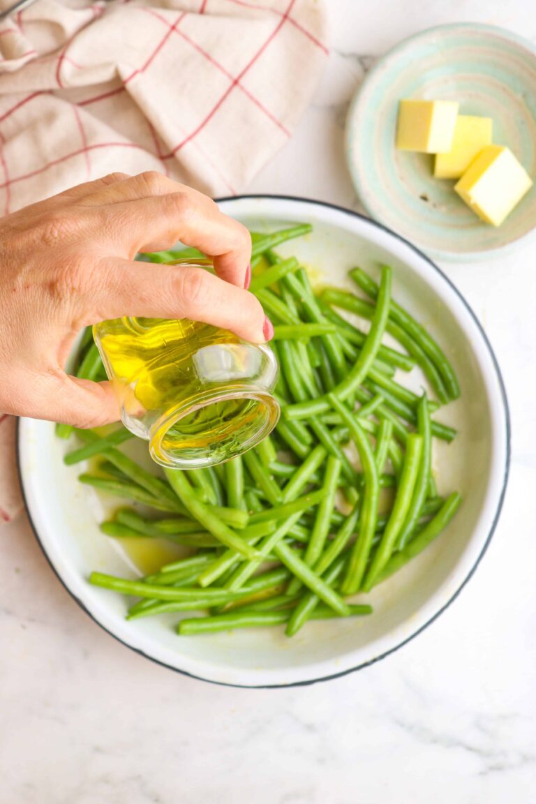 Grilled Green Beans Recipe | Baked Bree