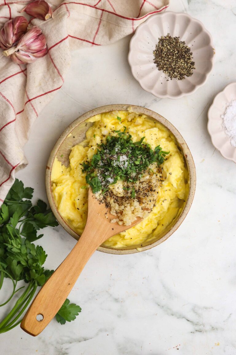 Easy Garlic Butter Recipe | Baked Bree