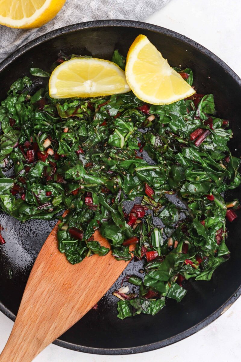 How To Cook Swiss Chard | Baked Bree