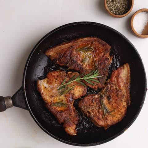 Bone-in Pork Chops | Baked Bree