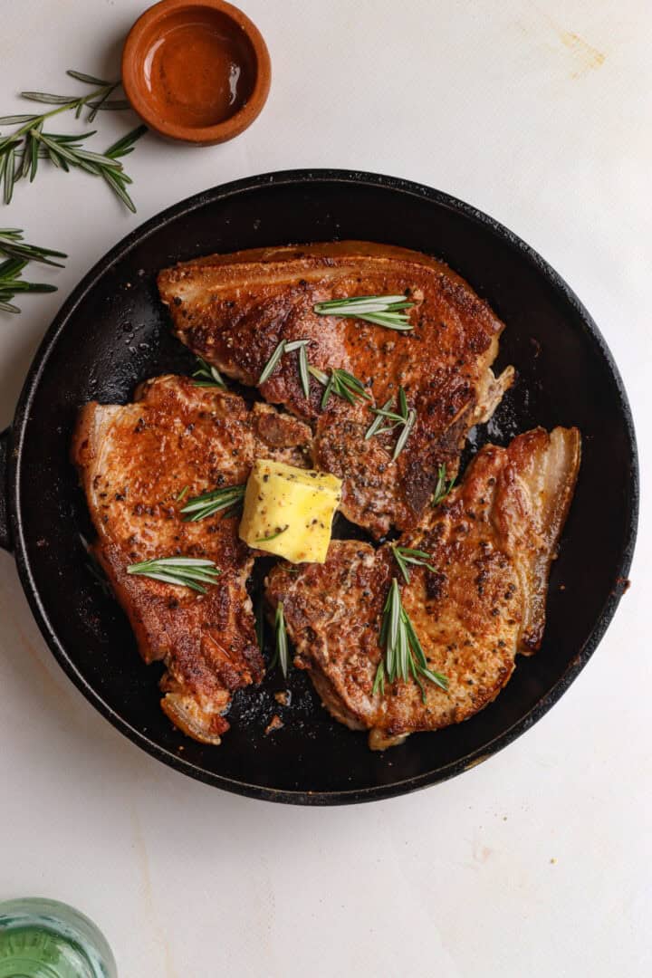 Bone-in Pork Chops | Baked Bree