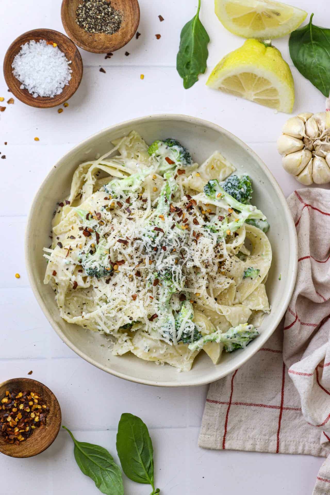 Broccoli Alfredo Pasta Recipe