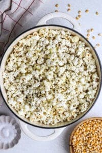 Lemon Popcorn Recipe (with Pepper!) | Baked Bree