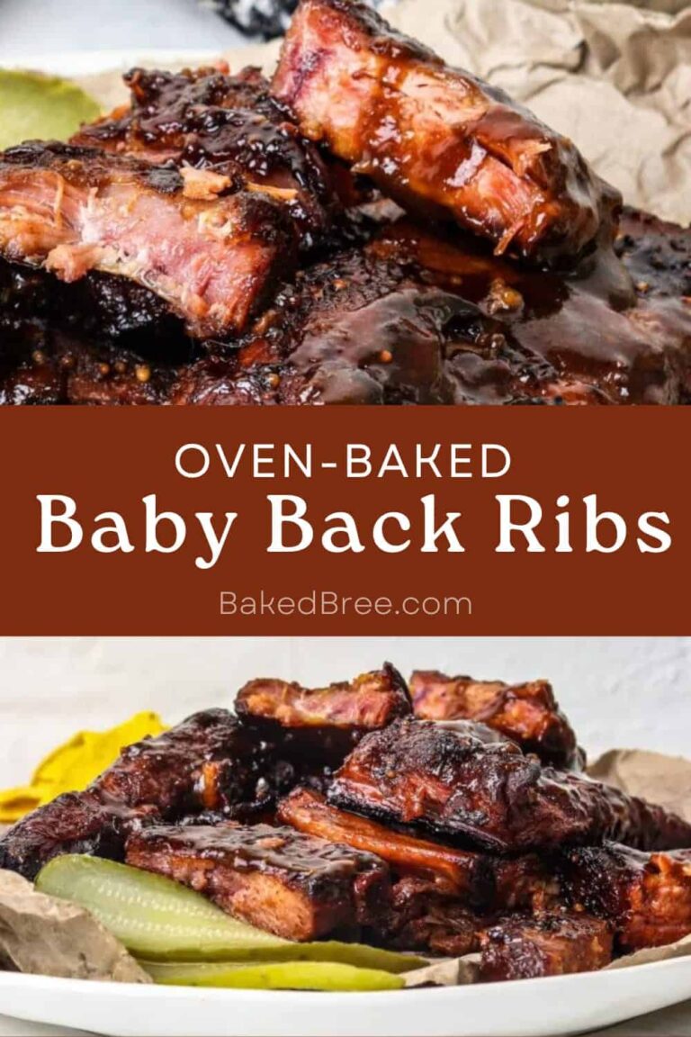 Easy Oven-Baked Baby Back Ribs | Baked Bree