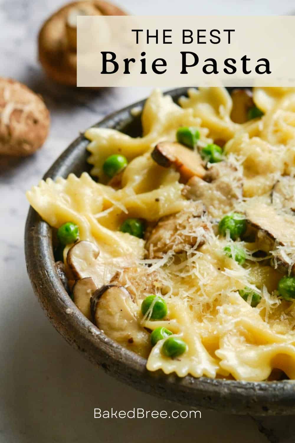 Easy Brie Pasta Recipe | Baked Bree