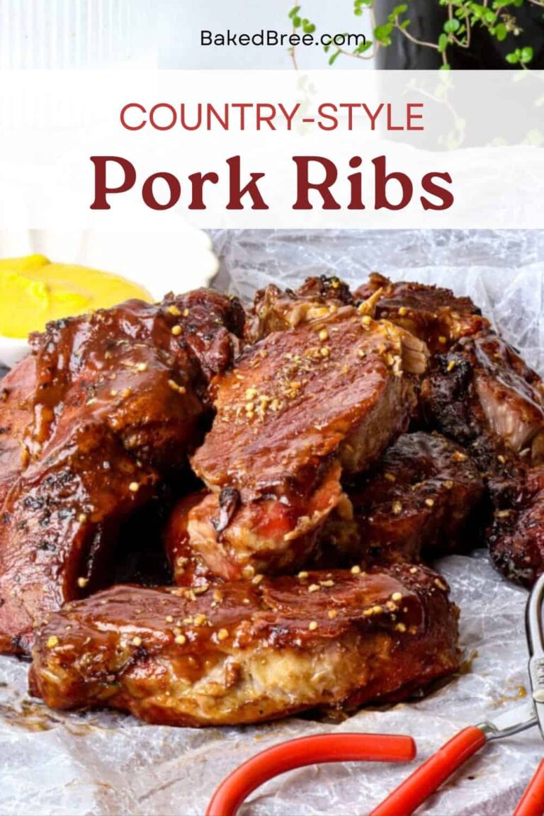 Country-Style Pork Ribs Recipe | Baked Bree | Baked Bree