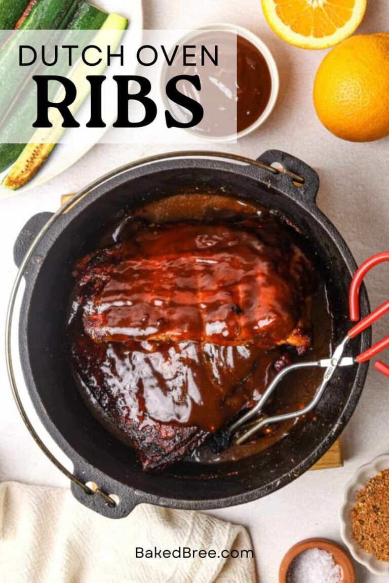 Dutch Oven Ribs Recipe | Baked Bree | Baked Bree