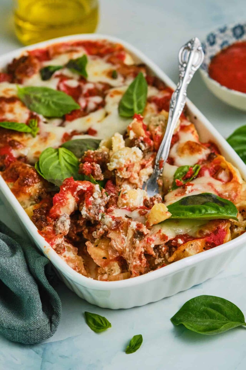 Delicious Spinach Lasagna | Baked Bree