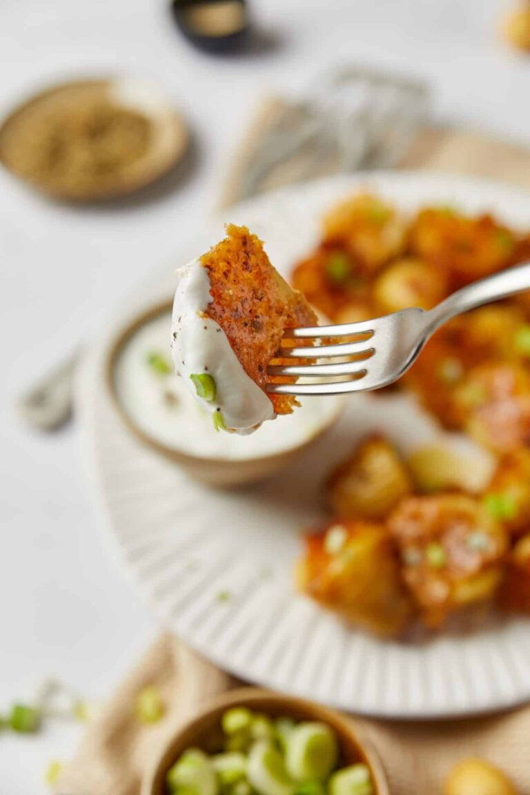 Crispy Parmesan-Crusted Potatoes | Baked Bree