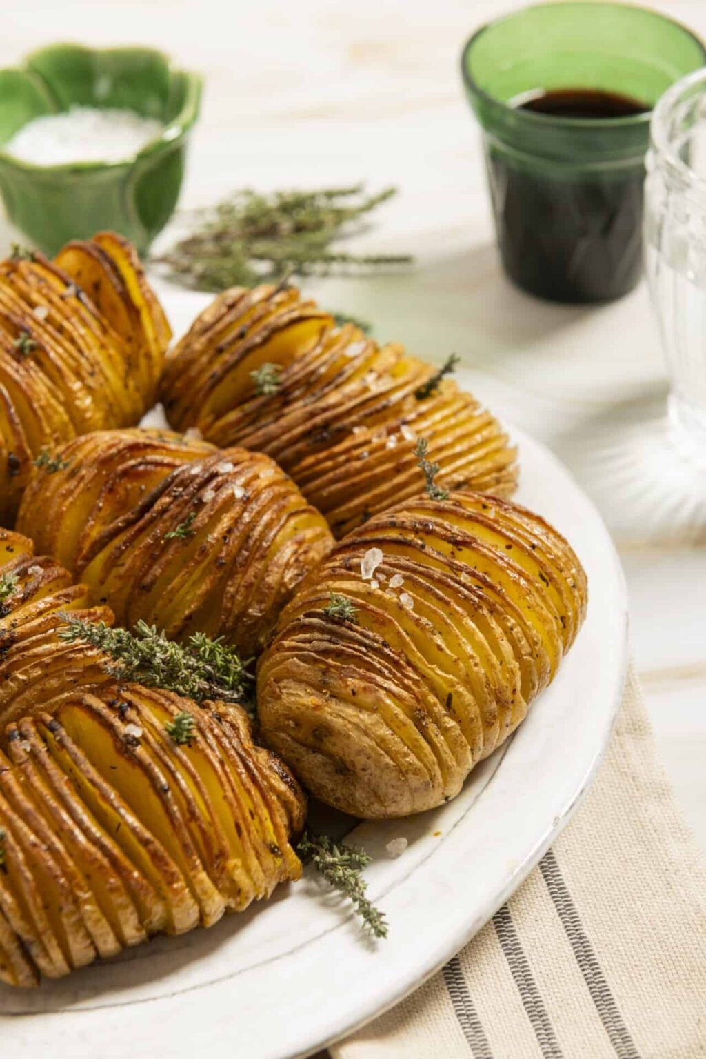 Hasselback Potatoes | Baked Bree