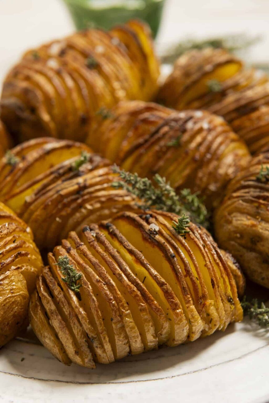 Hasselback Potatoes | Baked Bree