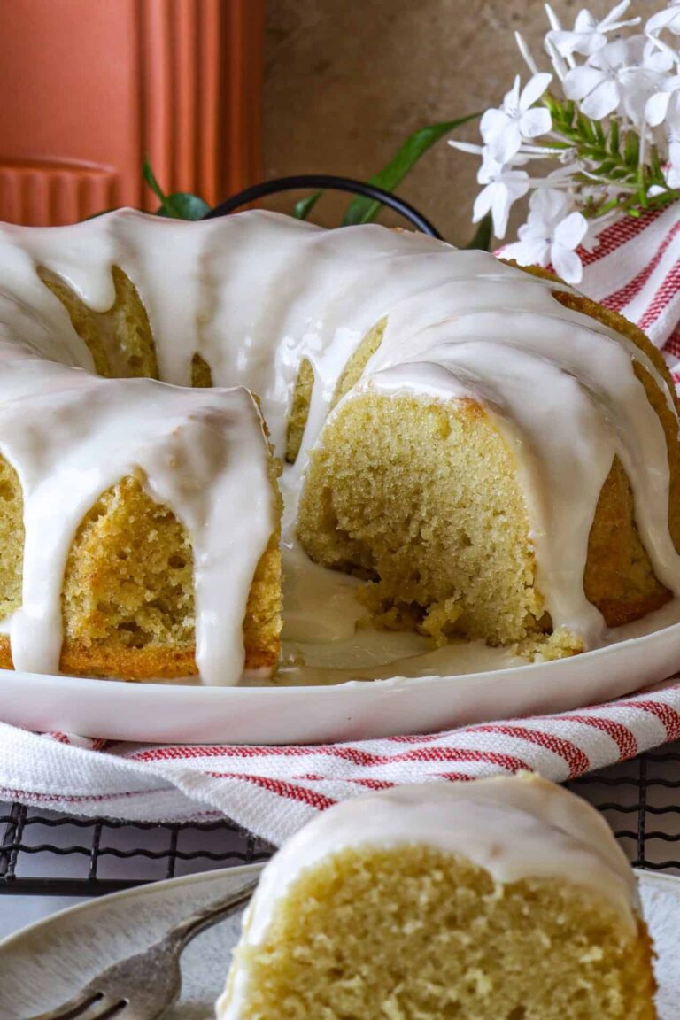 Easy Vanilla Bundt Cake | Baked Bree