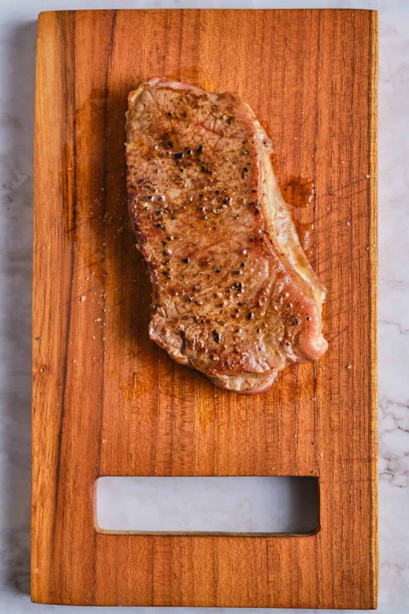 How to Cook a Ribeye Steak | Baked Bree