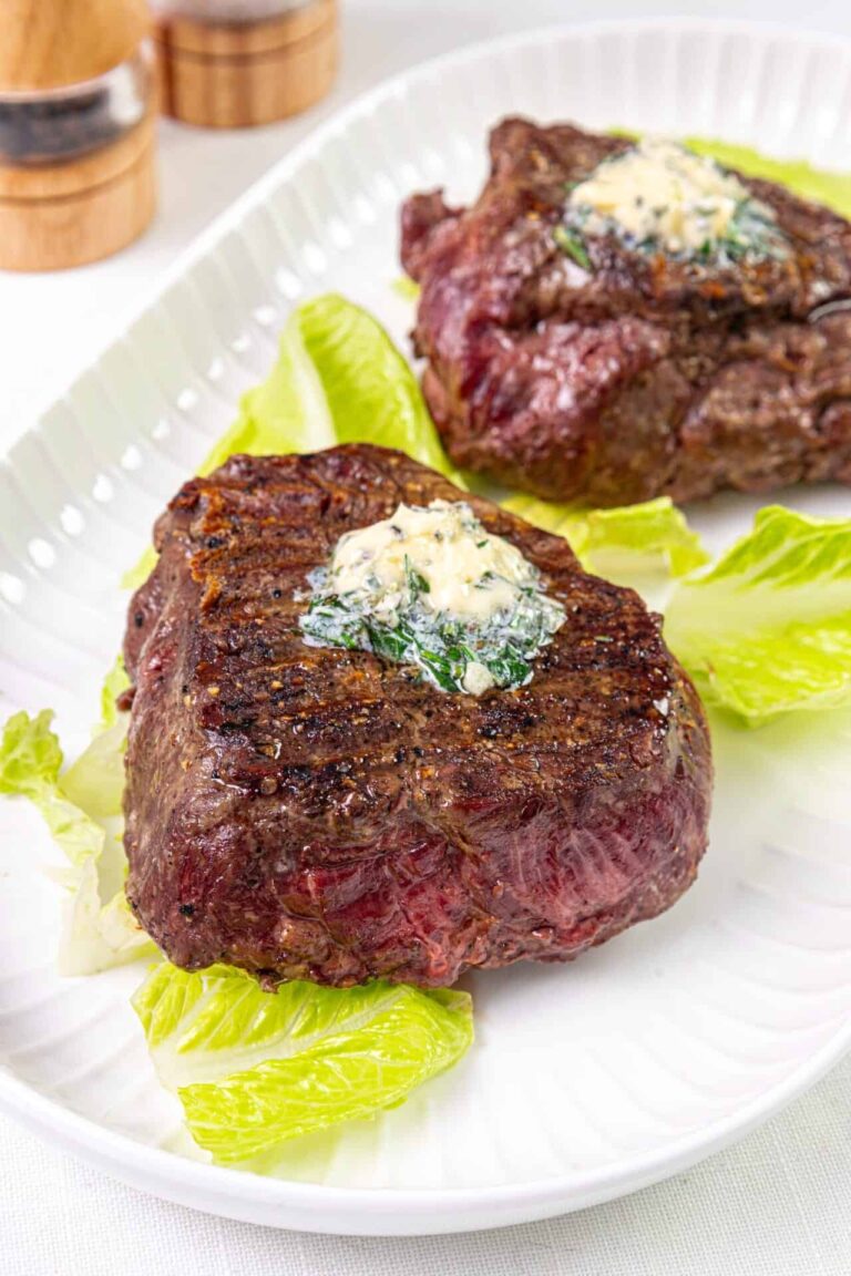 Grilled Filet Mignon | Baked Bree