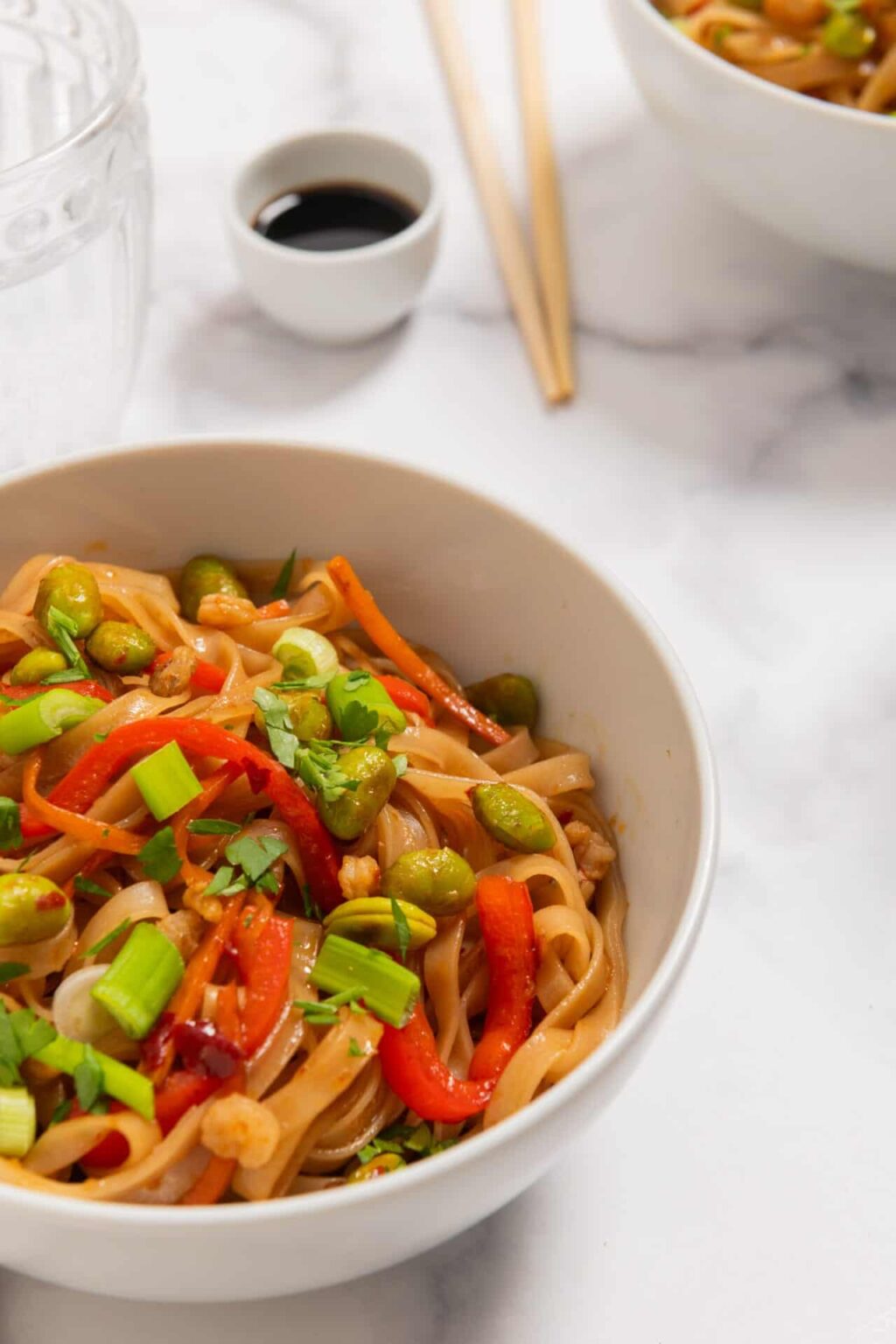 Asian Noodle Bowl | Baked Bree