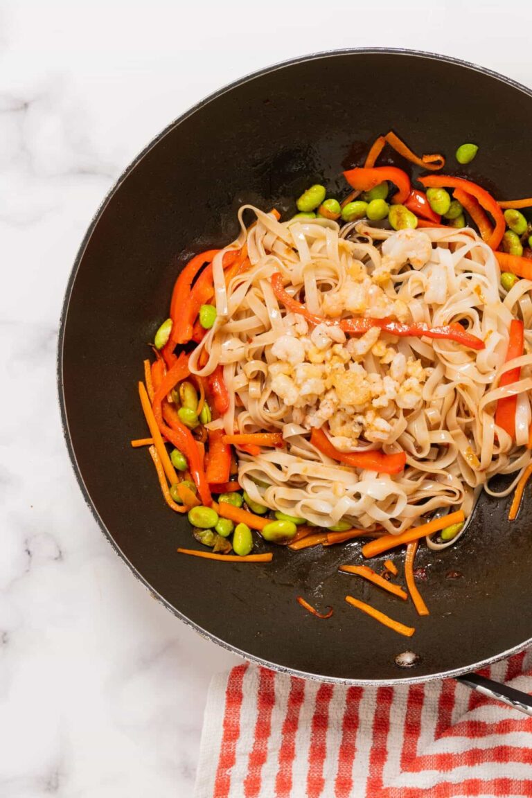 Asian Noodle Bowl | Baked Bree