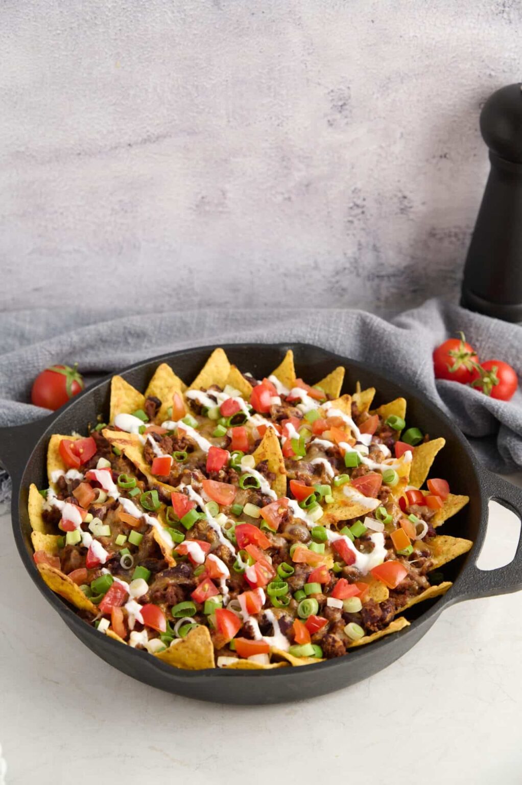 Chili Nachos | Baked Bree