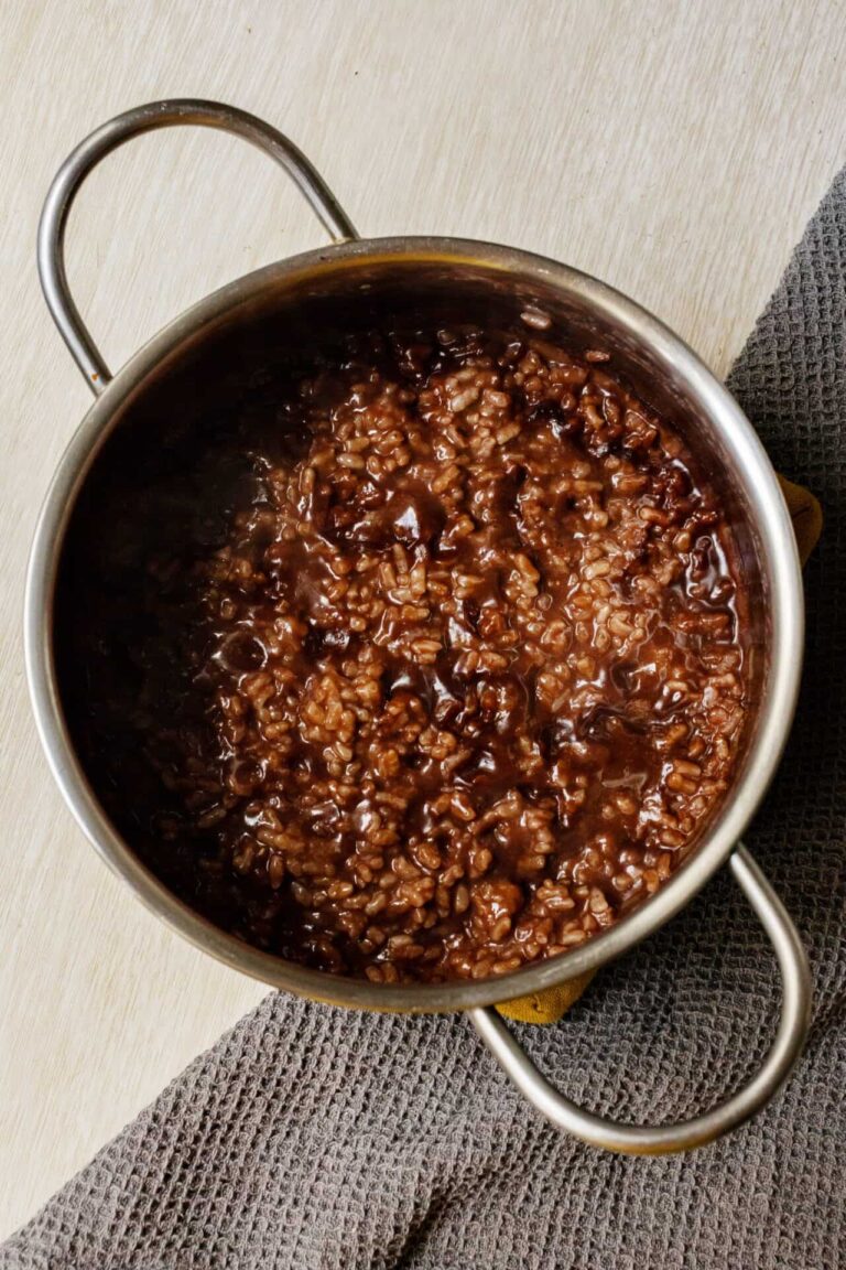 Chocolate Rice Pudding | Baked Bree