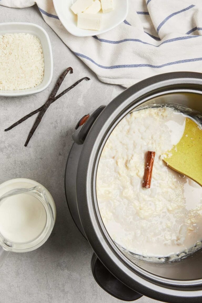 Crockpot Rice Pudding | Baked Bree