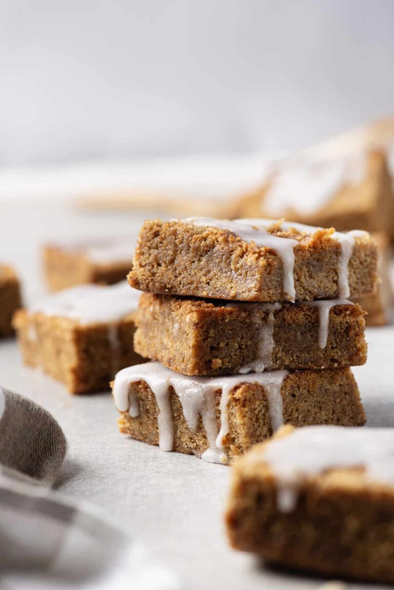 Gingerbread Bars | Baked Bree