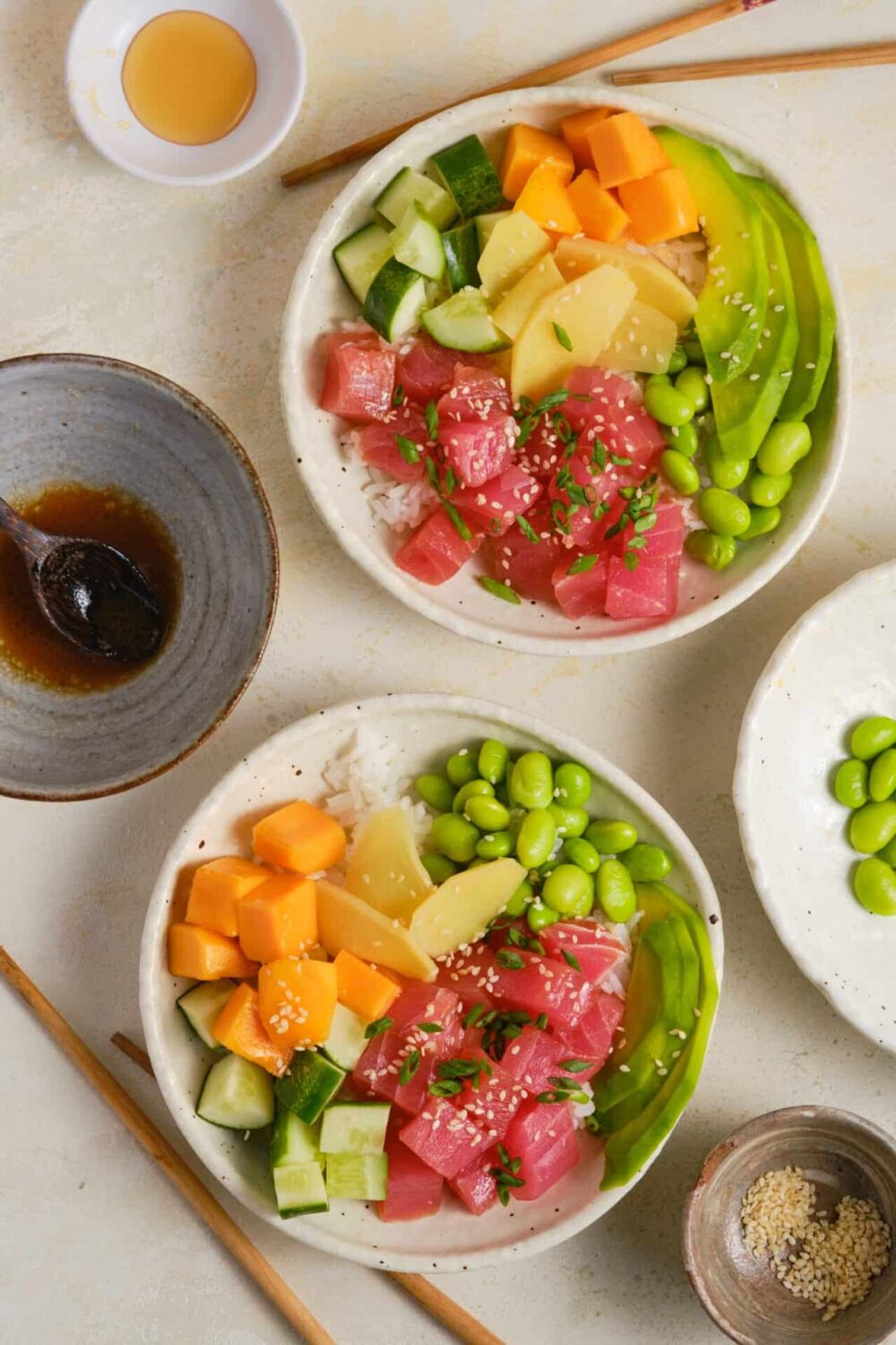 Hawaiian Poke Bowl | Baked Bree