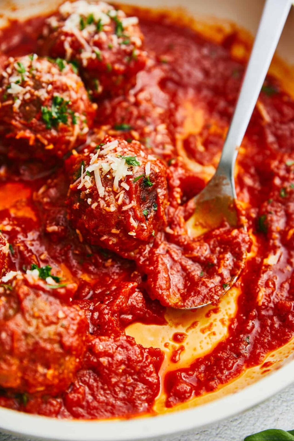 Homemade Meatballs | Baked Bree
