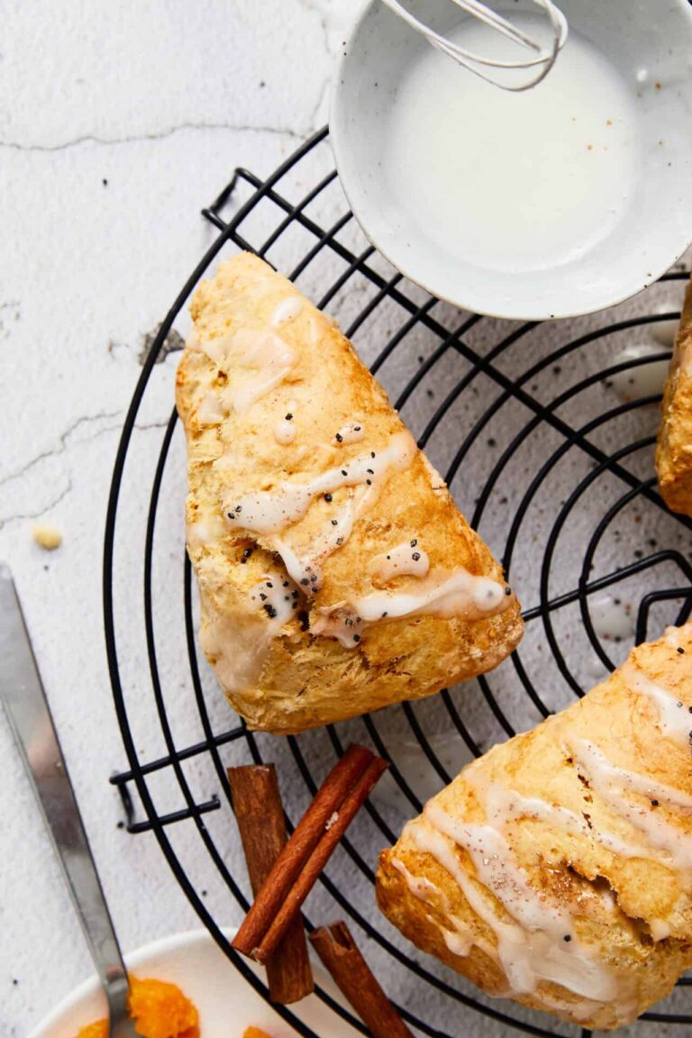 Pumpkin Scones | Baked Bree