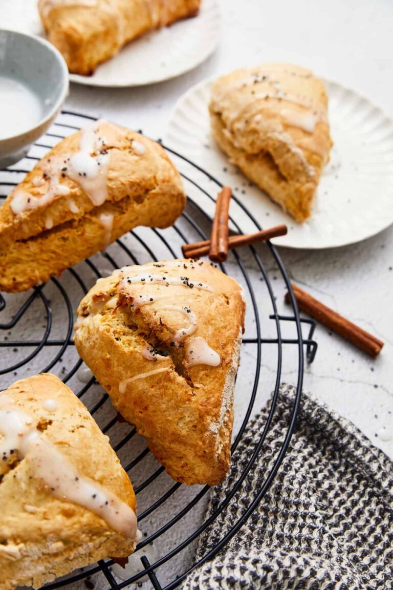 Pumpkin Scones | Baked Bree