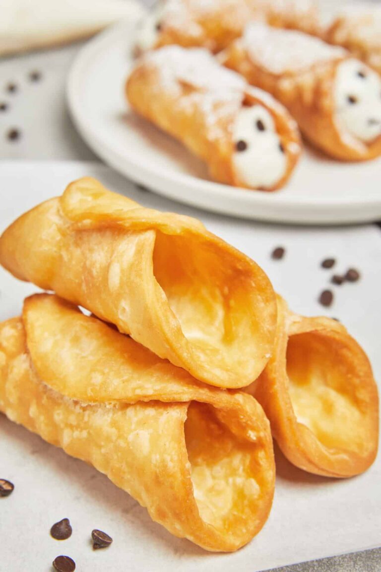 Cannoli Shells | Baked Bree