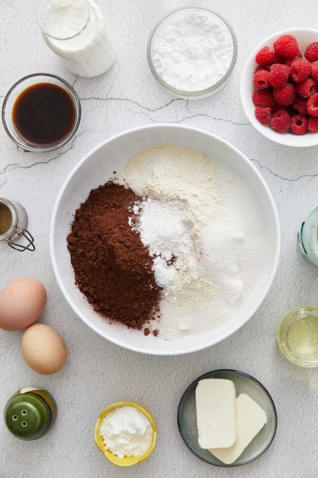 Chocolate Raspberry Cake | Baked Bree