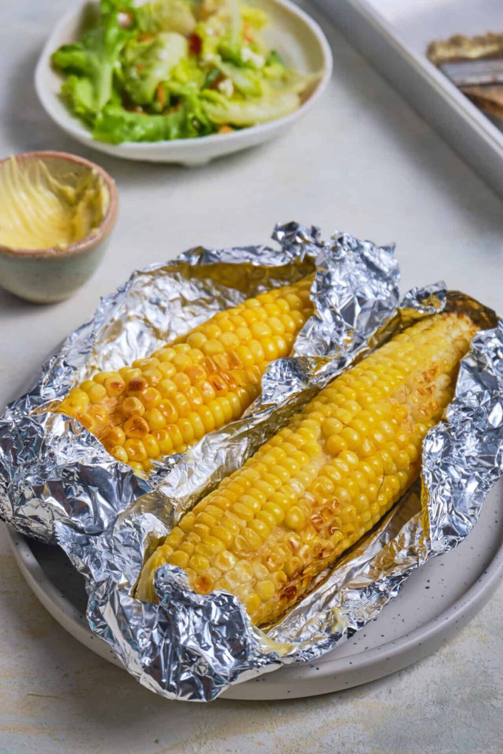 Corn on the Cob in the Oven | Baked Bree