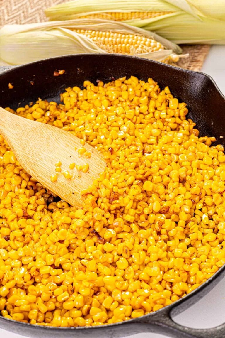 Fried Corn Recipe | Baked Bree