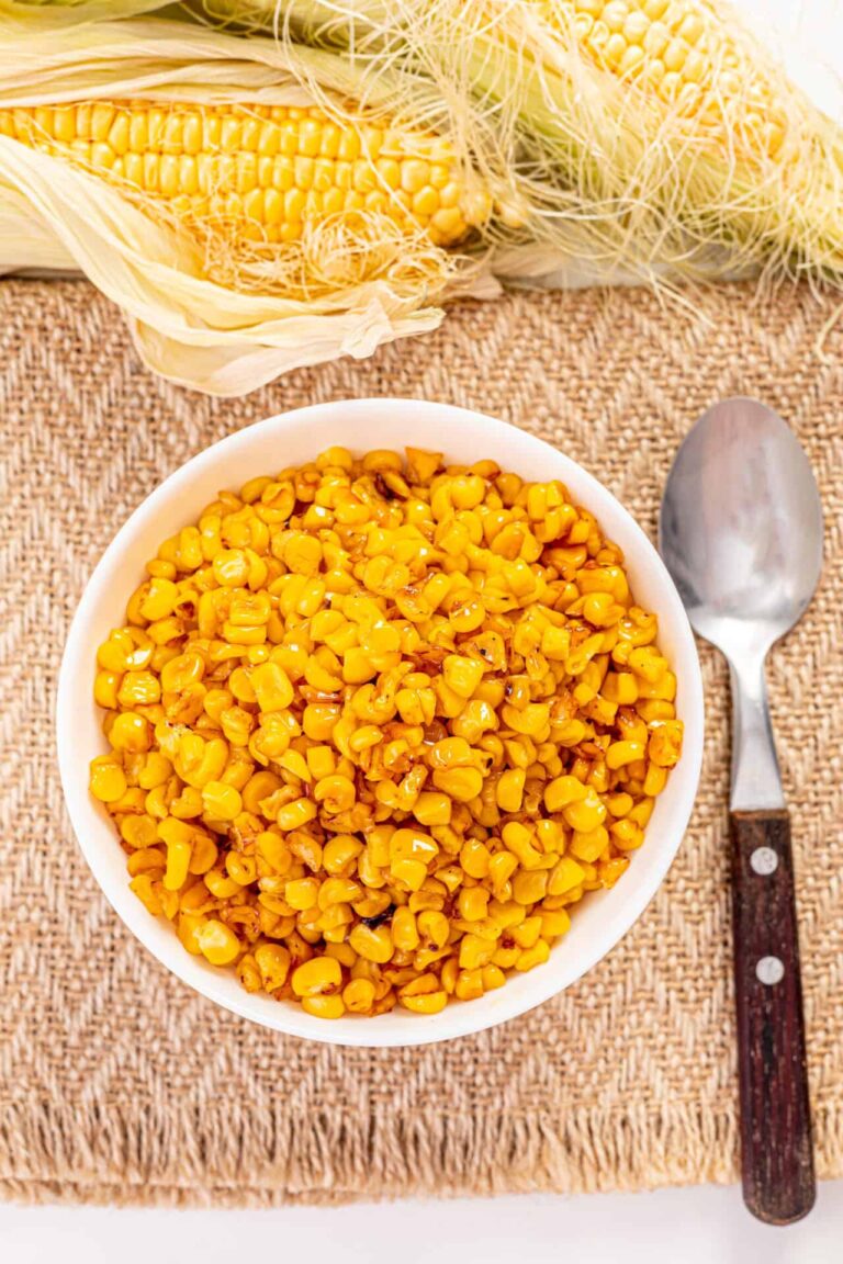 Fried Corn Recipe | Baked Bree