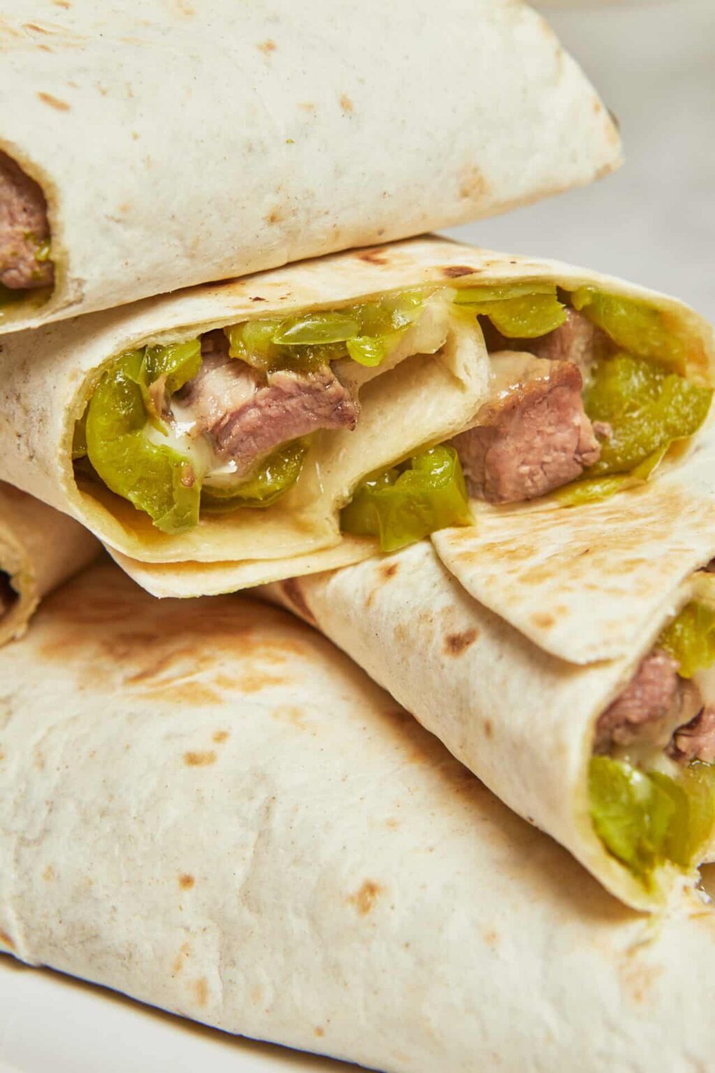 Philly Cheesesteak Wrap | Baked Bree