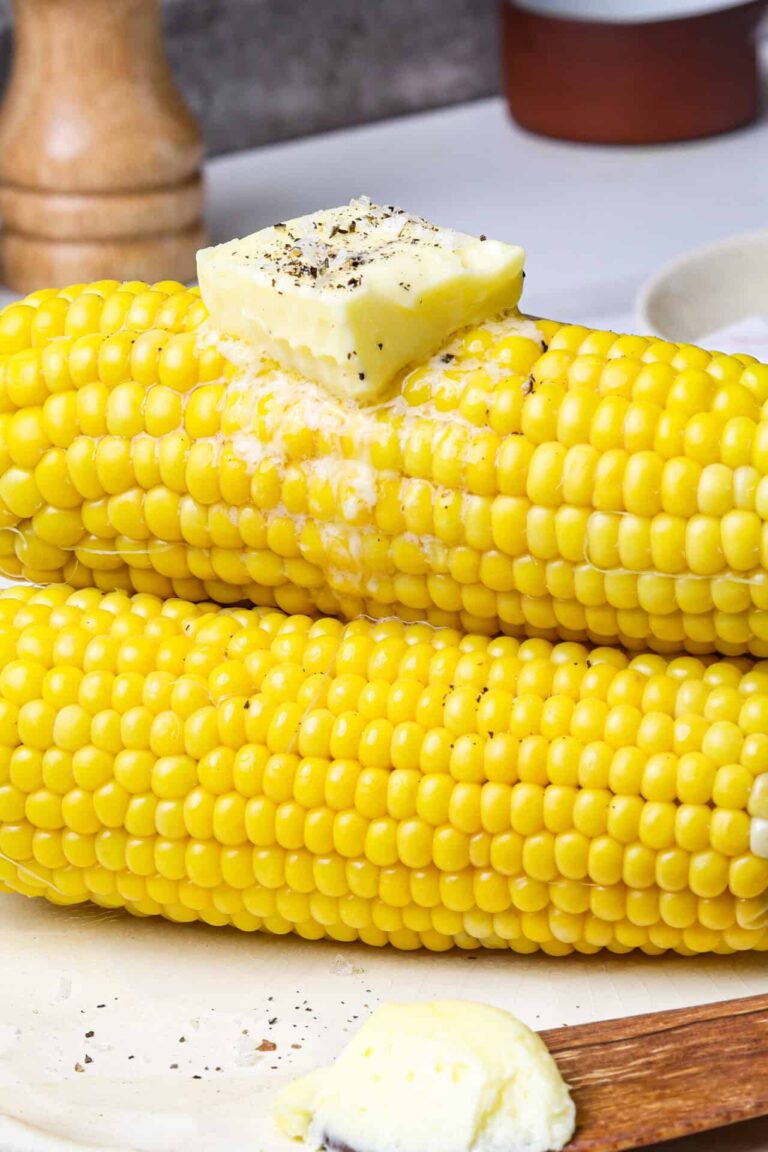How To Cook Frozen Corn On The Cob | Baked Bree