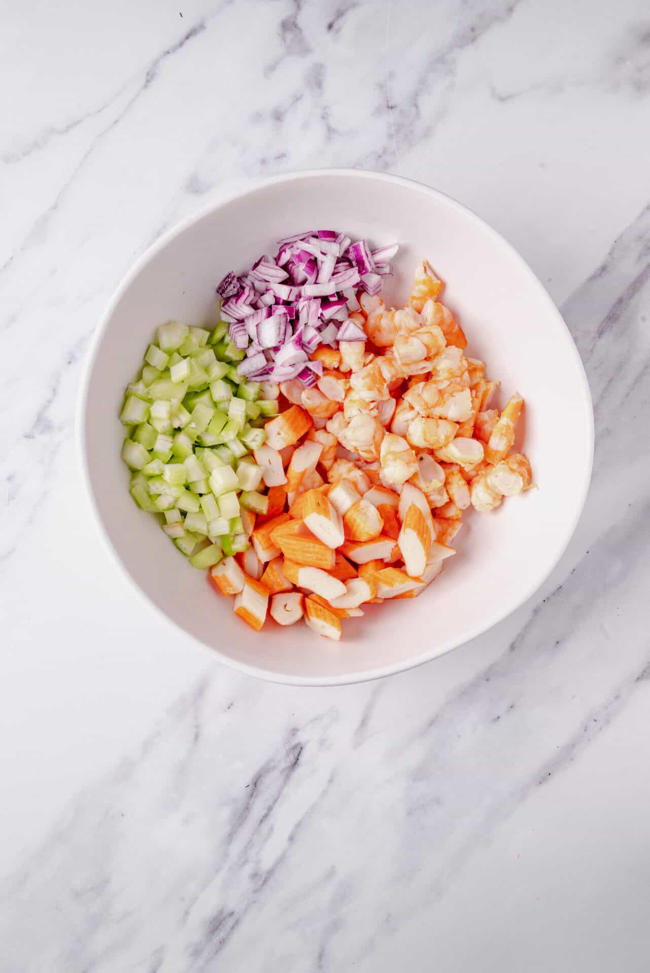 Seafood Salad Baked Bree