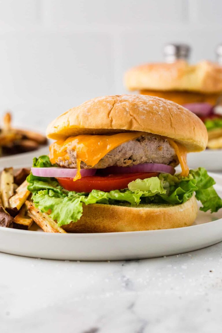 Turkey Burger Recipe | Baked Bree