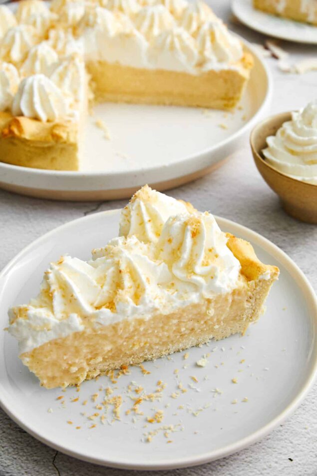 Coconut Cream Pie | Baked Bree