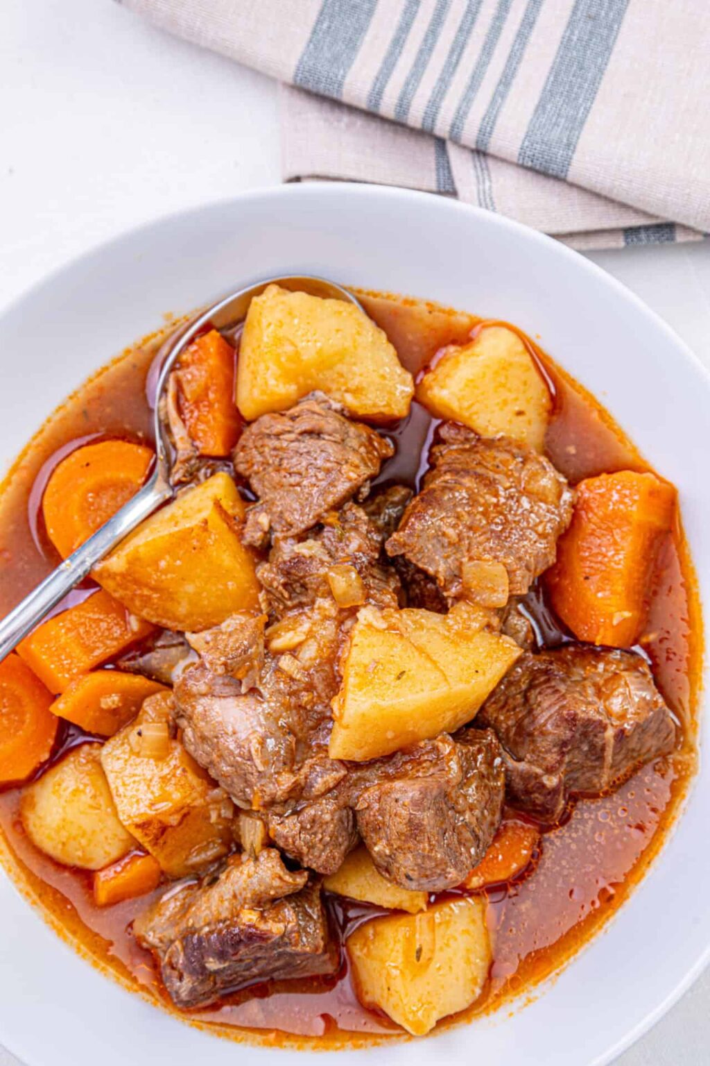 Dutch Oven Beef Stew | Baked Bree