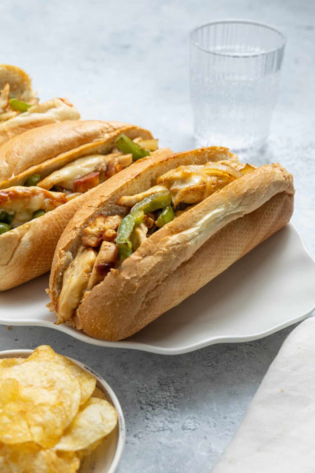 Chicken Philly Cheesesteak | Baked Bree