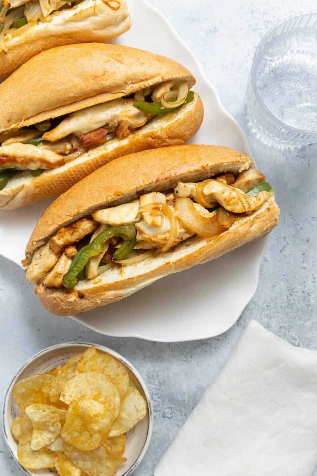 Chicken Philly Cheesesteak | Baked Bree