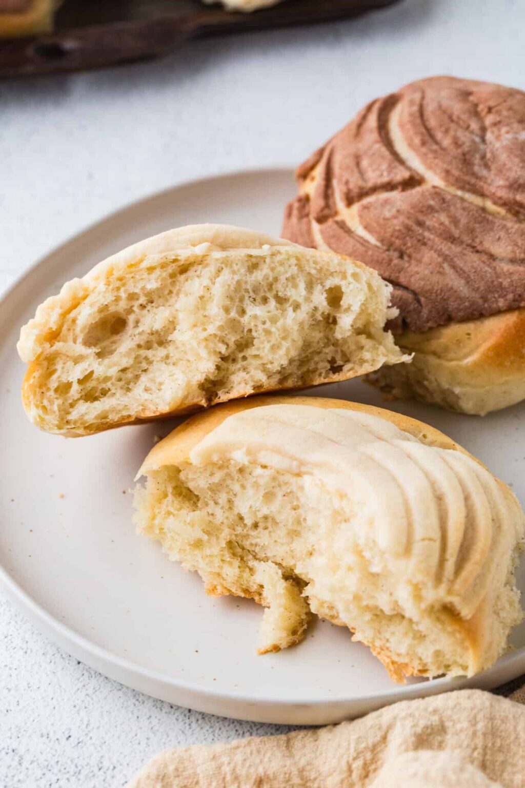 Conchas (Mexican Sweet Bread) | Baked Bree